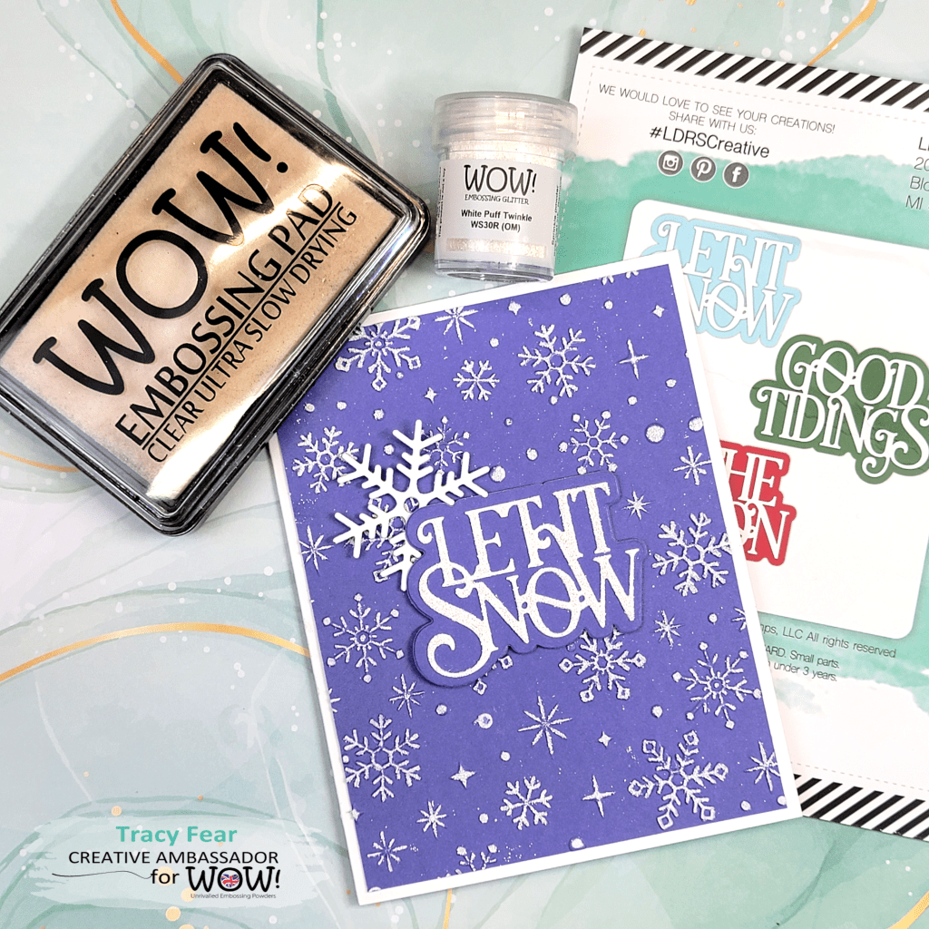 Countdown to Christmas Day 10 - WOW Embossing Powder
