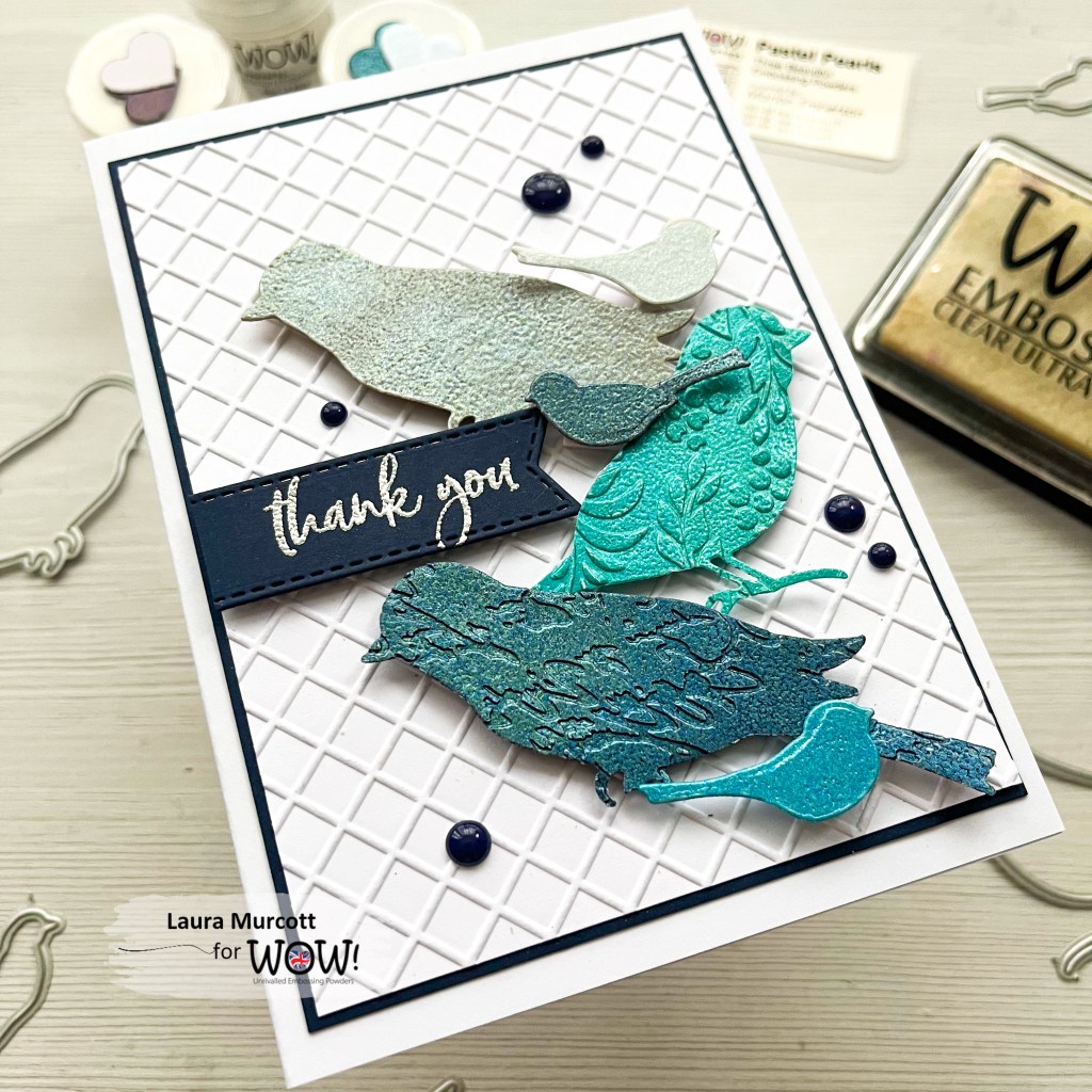 Use your scraps with the pastel pearls embossing powder trio - WOW ...