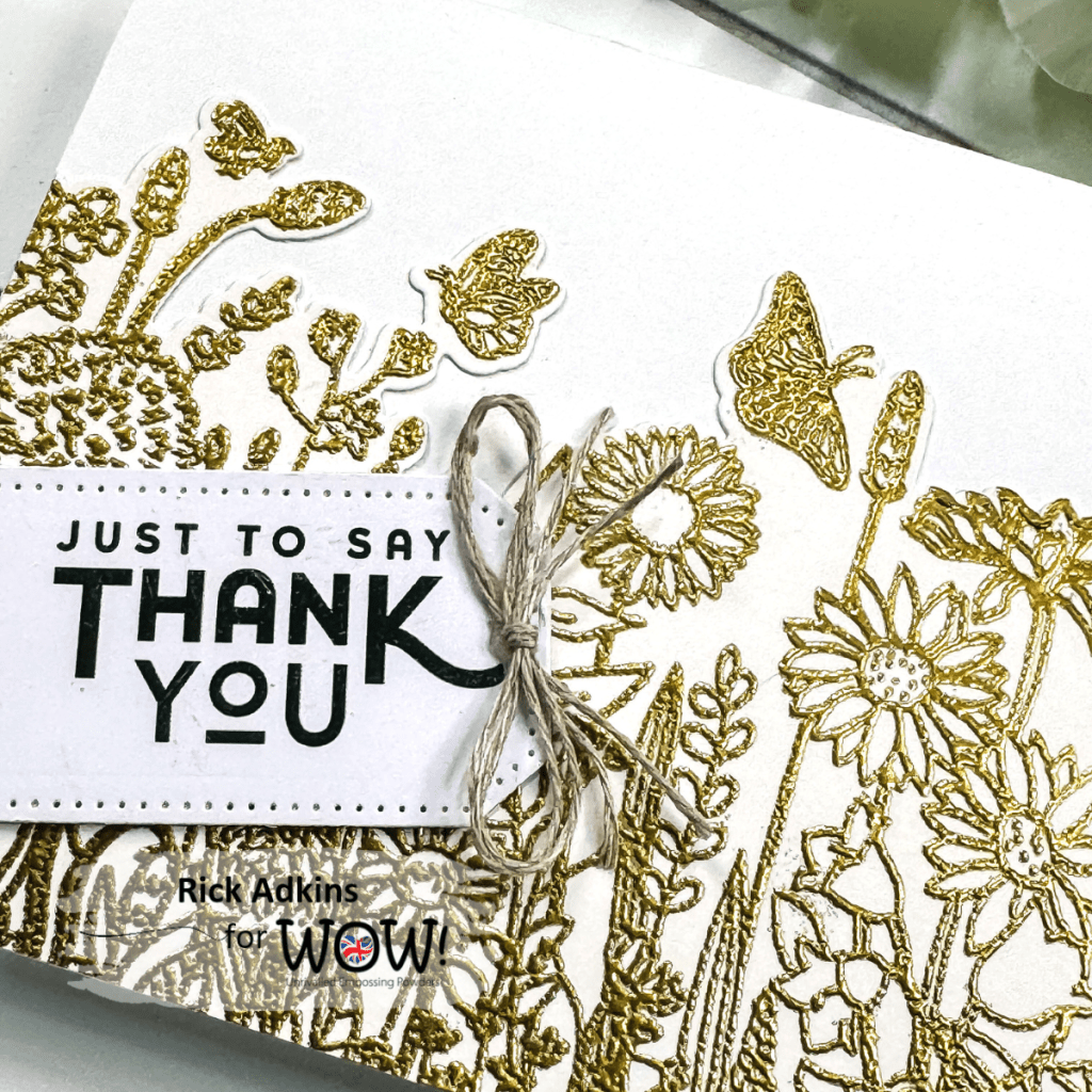 Simple but Elegant Card with WOW Embossing - WOW Embossing Powder