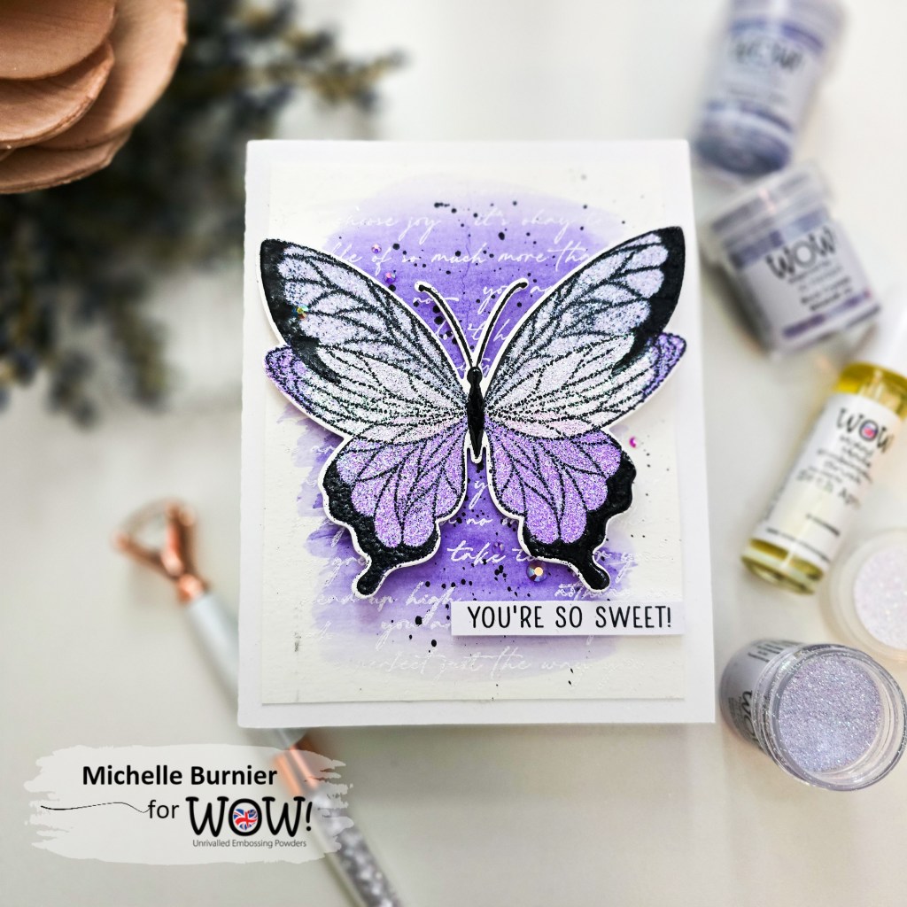 The Sweetest Butterfly - WOW Embossing Powder