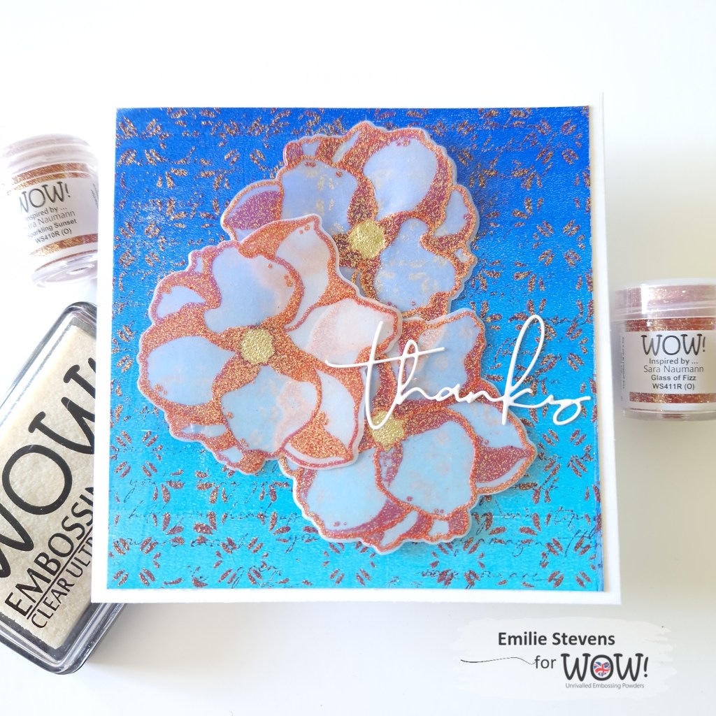 Heat Embossing OnTo Vellum - WOW Embossing Powder