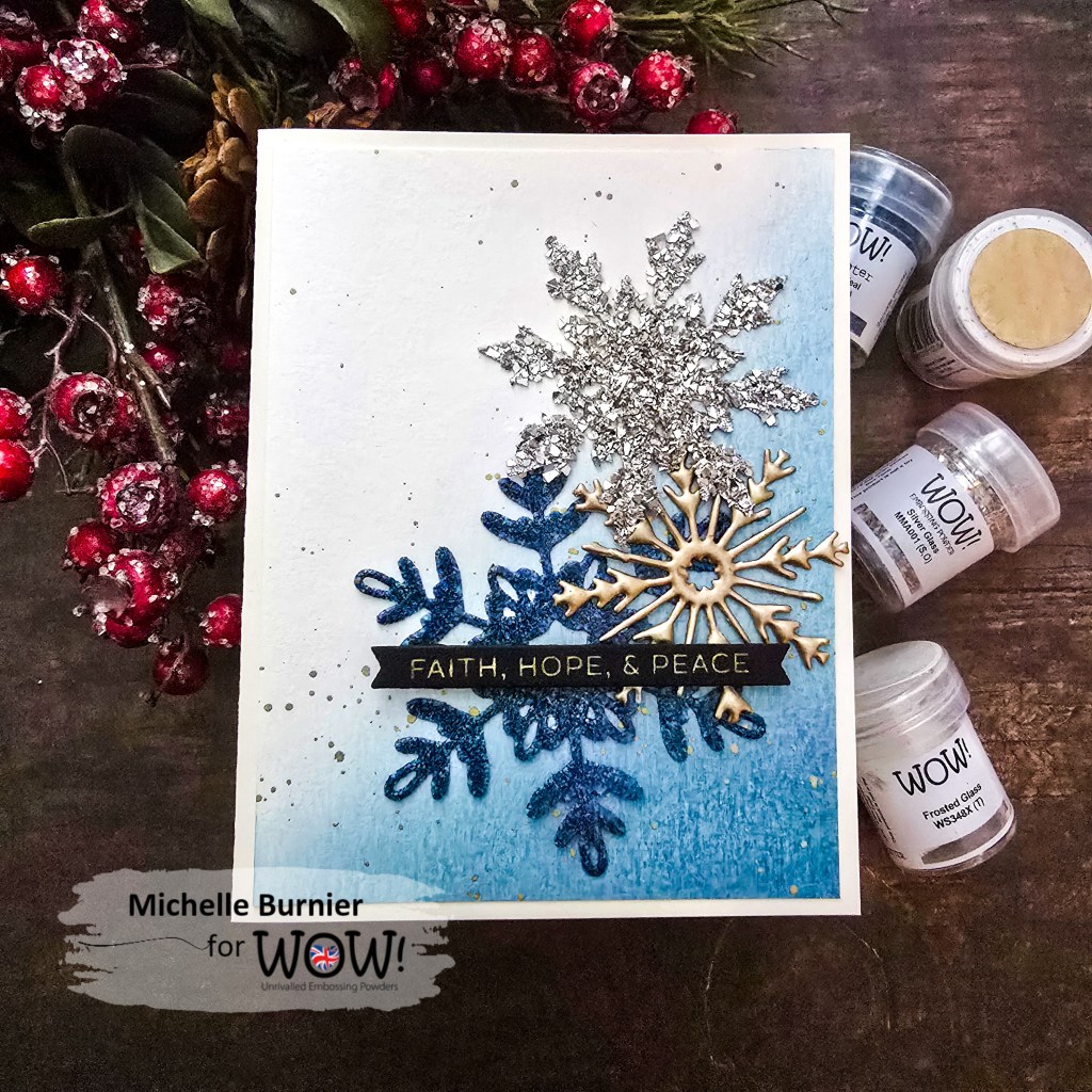 Snowflakes that WOW! - WOW Embossing Powder