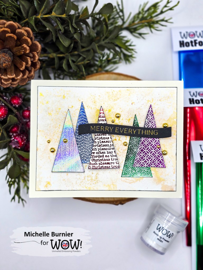 Using Hot Foils on Stamped Images Made Easy - WOW Embossing Powder