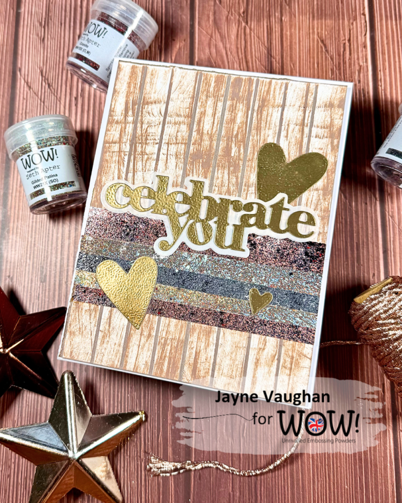 masculine cards - WOW Embossing Powder